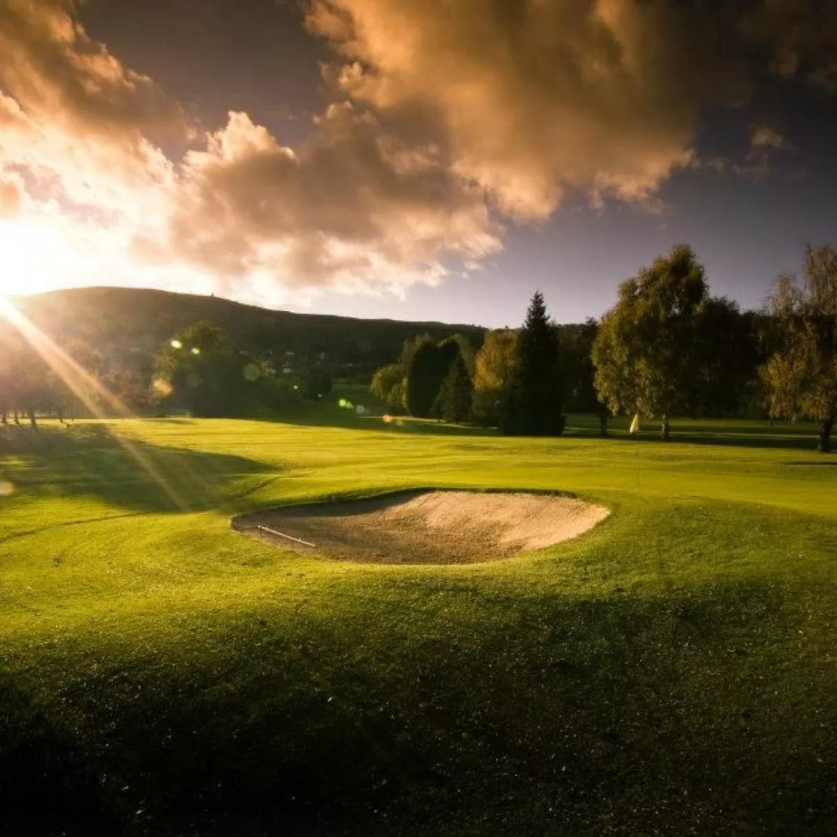 The Worcestershire Golf Club in Malvern Wells, Malvern Hills, England ...