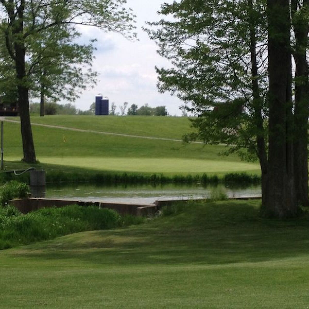 Prairie/Meadow at North Branch Golf Course in Greensburg, Indiana, USA ...