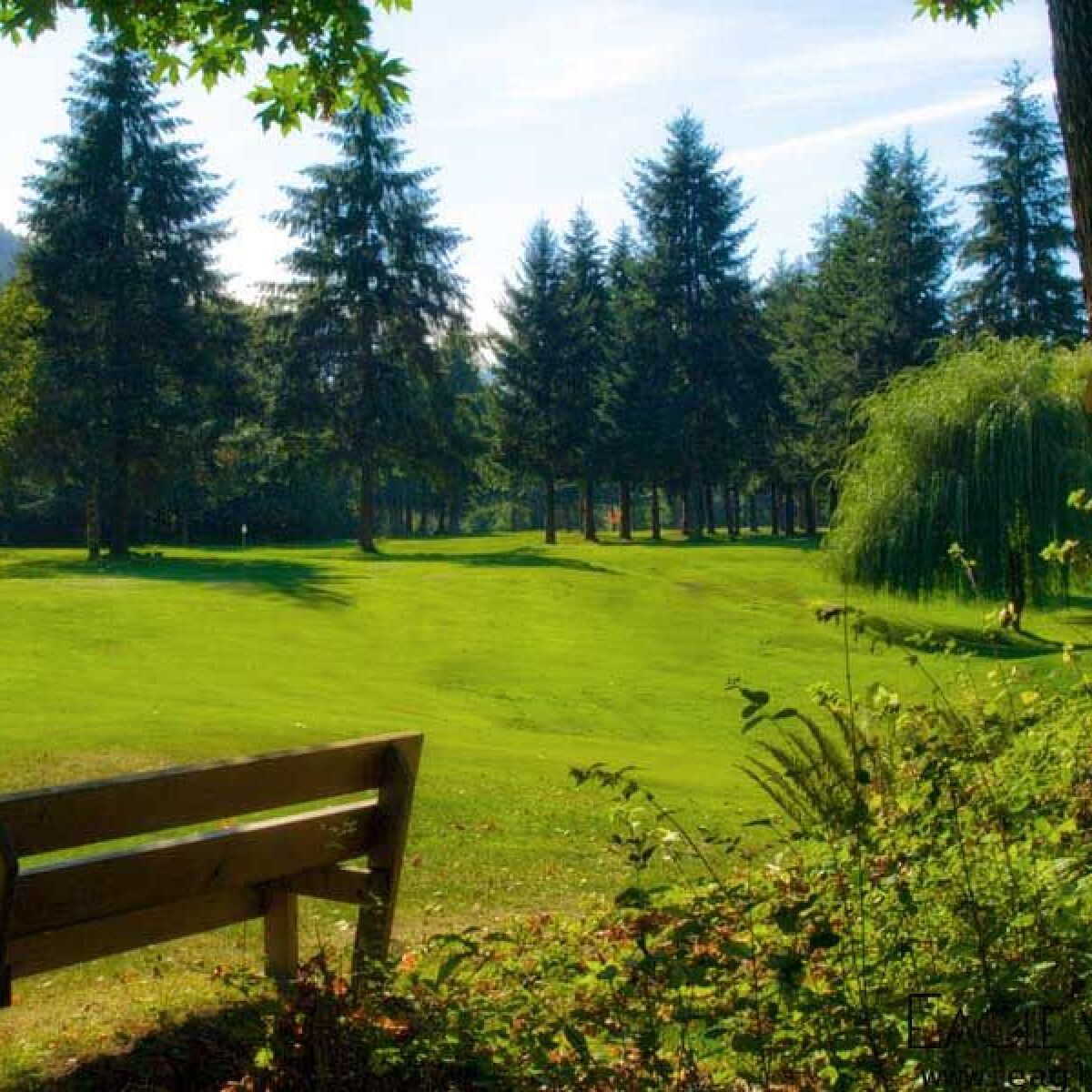 March Meadows Golf Course in Honeymoon Bay, British Columbia, Canada ...