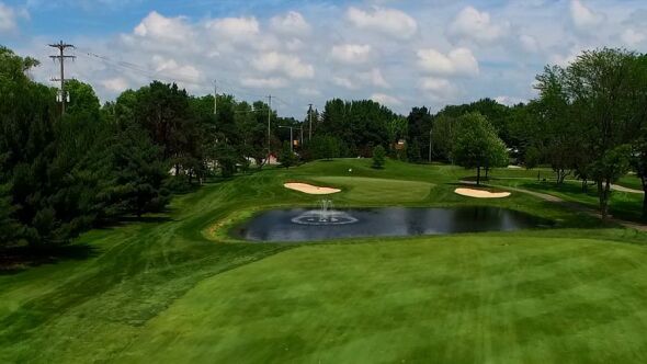 Currie West at Currie Municipal Golf Course in Midland, Michigan, USA ...